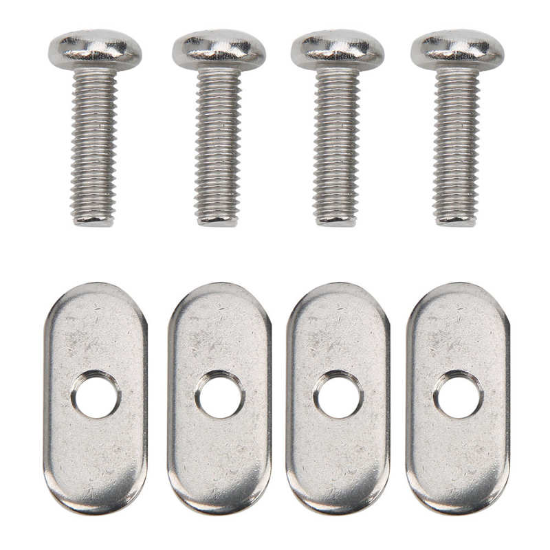 4 Set Kayak Track Nut 304 Stainless Steel Screw Ka... – Grandado