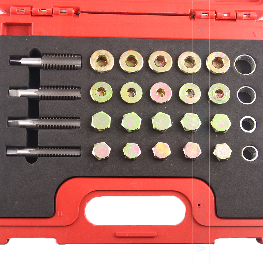 64Pcs Oil Pan Thread Repair Kit Sump Gearbox Drain... – Vicedeal
