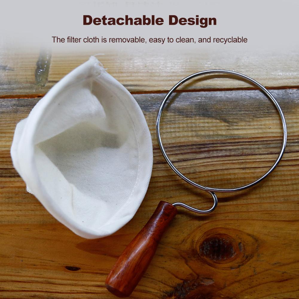 Reusable Coffee Filter Bag Stainless Steel Handle ... – Grandado