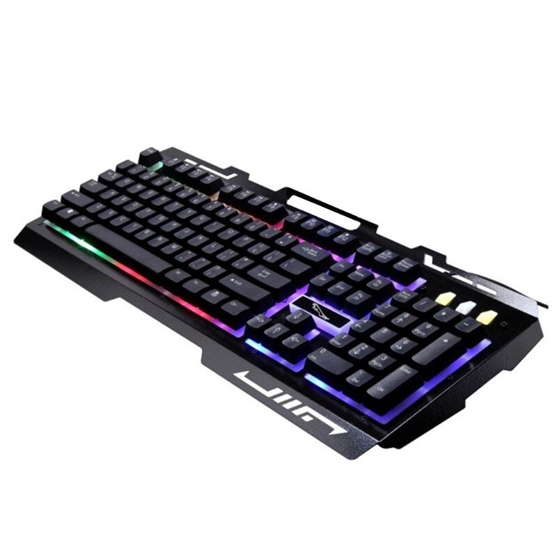 Wired Usb Rgb Gaming Keyboard Colorful Led Backlit Vicedeal