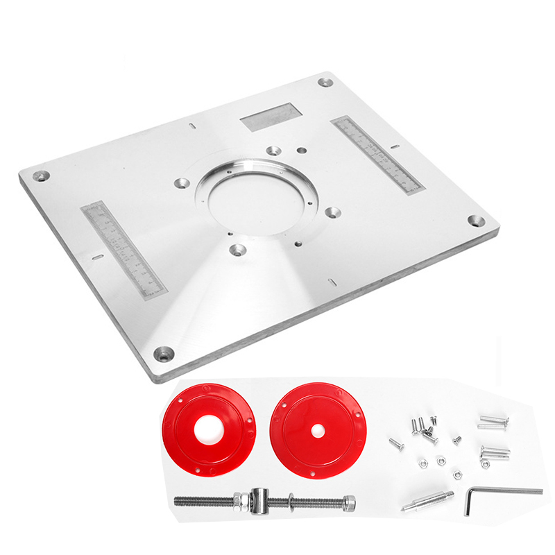 85x85mm Aluminum Router Table Insert Plate Electri... – Grandado
