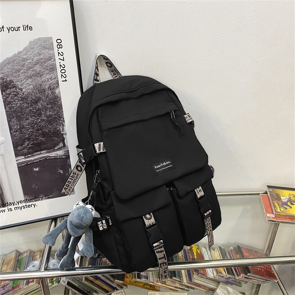 Backpack Purse Nylon Bagpack Large Capacity Rucksu... – Grandado