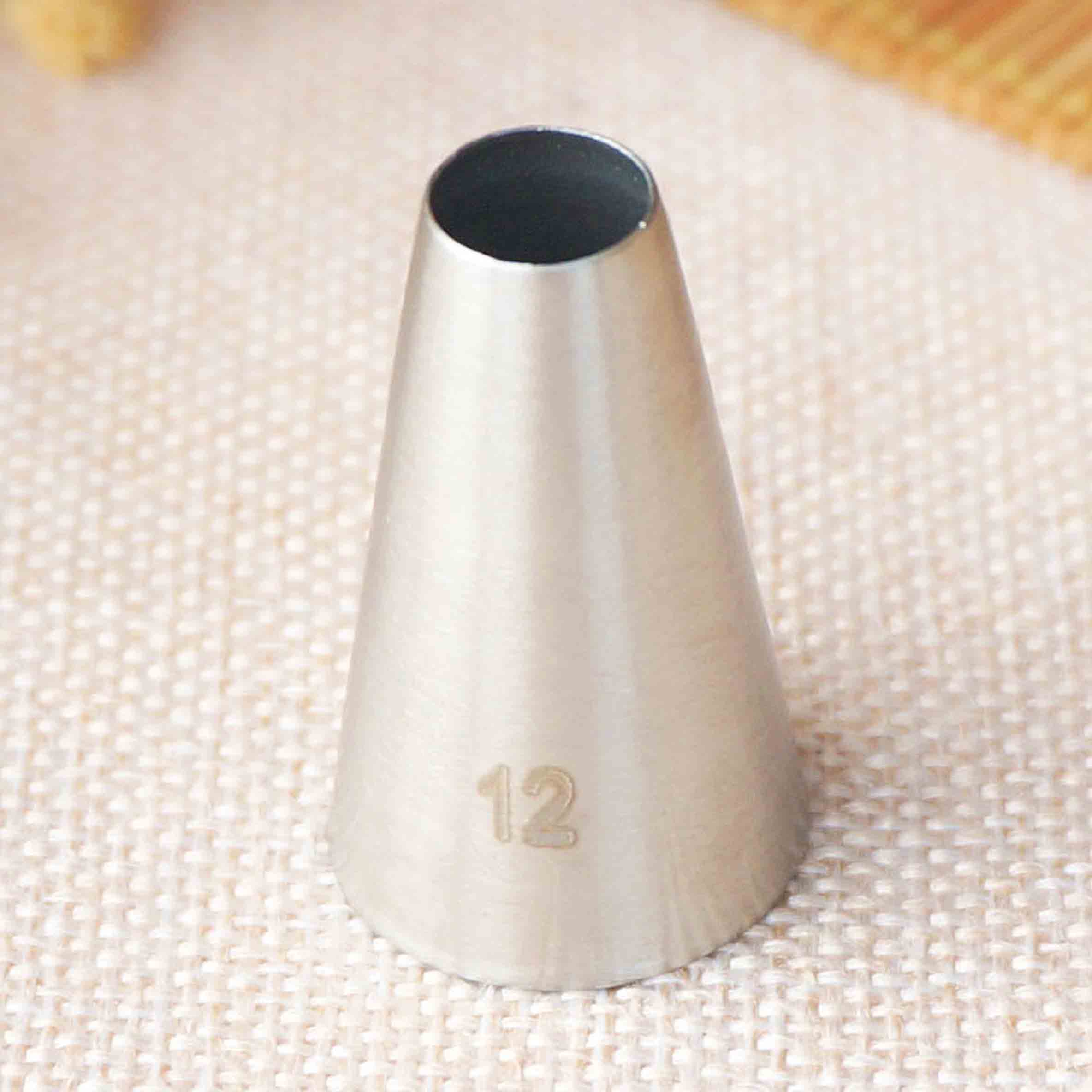 #12 Round Piping Tip Decorating Mouth Nozzle Pastr... – Vicedeal