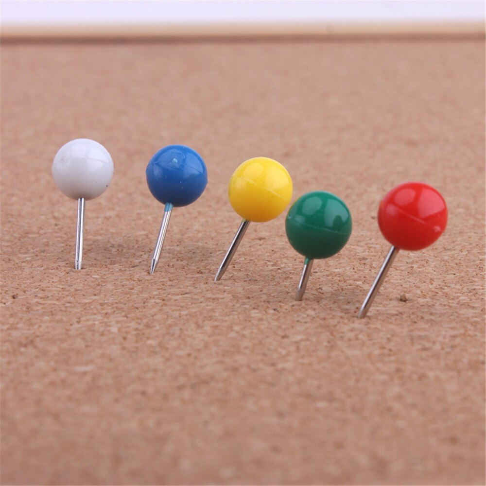 Ball Push Pins Mixed Color Cork Nail For Office Sc... – Grandado