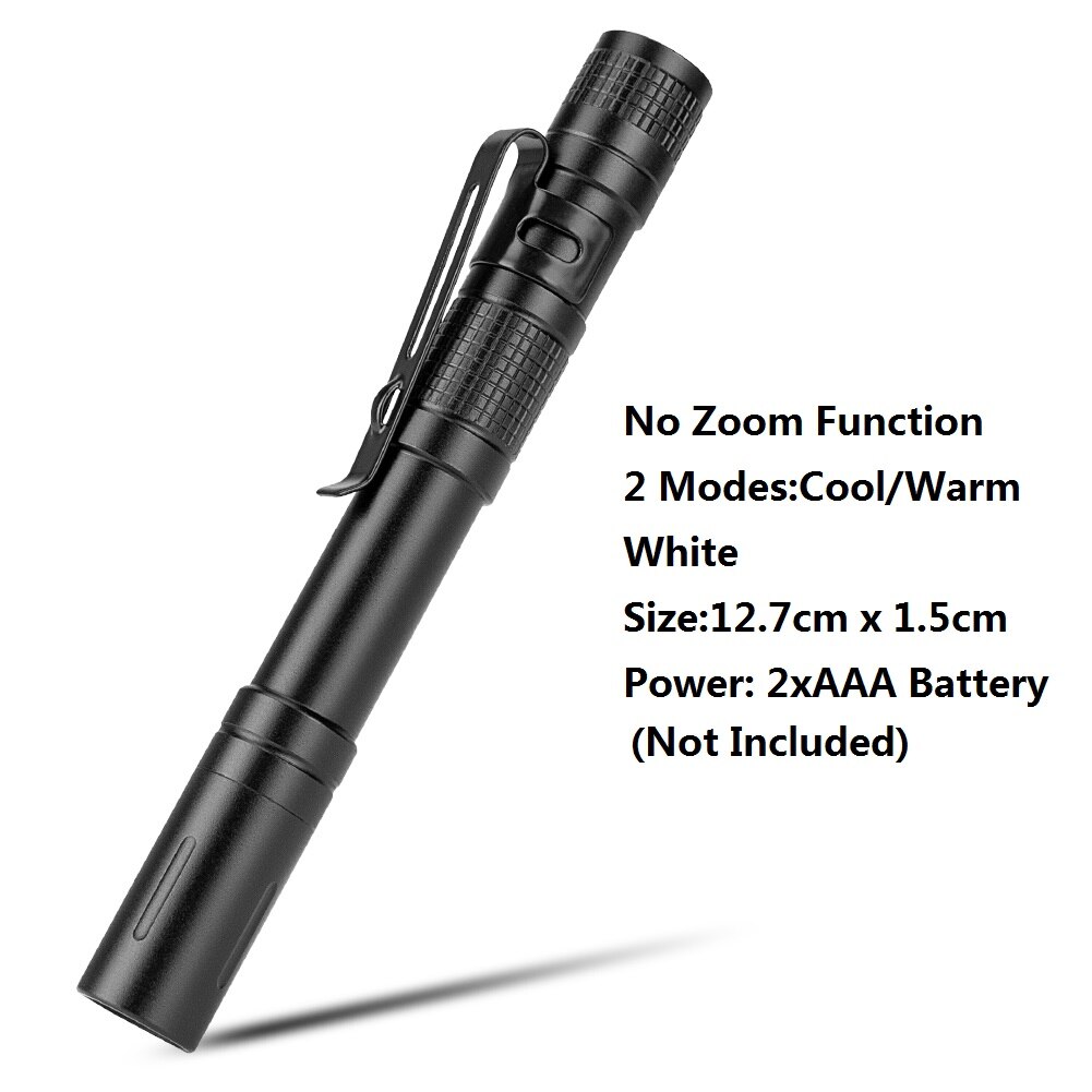 Mini Penlight Aluminiumlegering LED Zaklamp Pocket... – Vicedeal