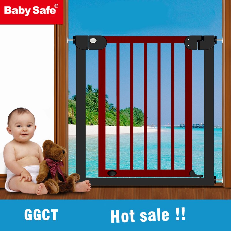 Baby safe gate stair gate Door Stop Baby Gate 76~8... – Grandado
