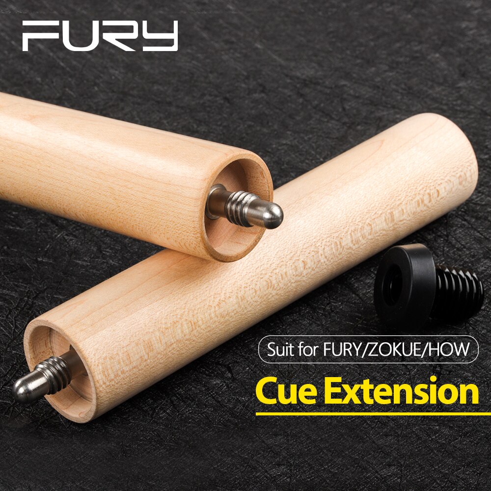 Solid Maple Pool Cue Extension With Bumper 15.5cm ... – Vicedeal