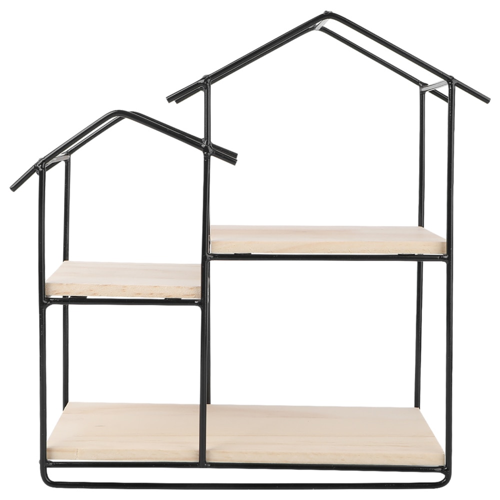 1Pc Solid Wood Wall Shelf Nordic Style Storage She... – Grandado