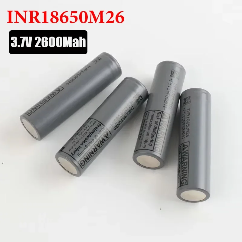 INR18650M26 power battery 3.7V 2600mAh 10A dischar... – Grandado