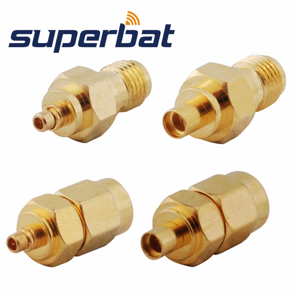 Superbat 4pcs MMCX to SMA Connector Adapter Kit fo... – Vicedeal