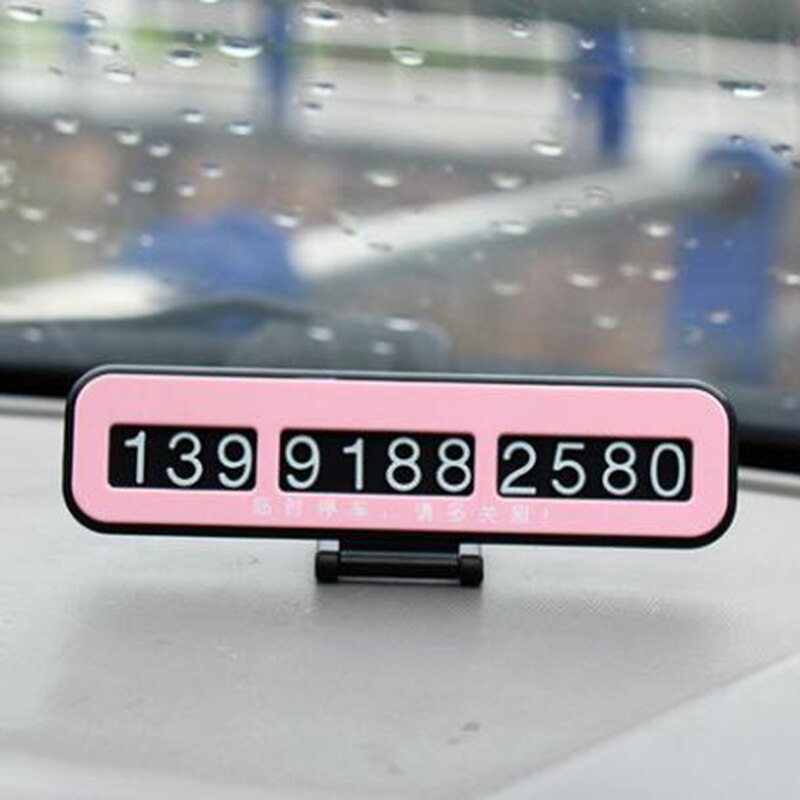 Tijdelijke Parking Nummerplaat Verborgen Auto Bewe... – Vicedeal