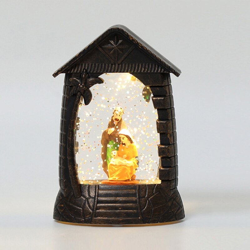 Nativity Lighted Retro Desktop Lights Ornament Rel... – Vicedeal
