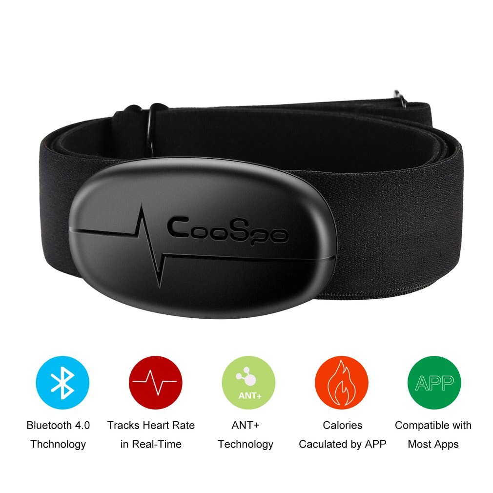 Chest Strap Belt Real Time Heart Rate Monitor Sens... – Grandado