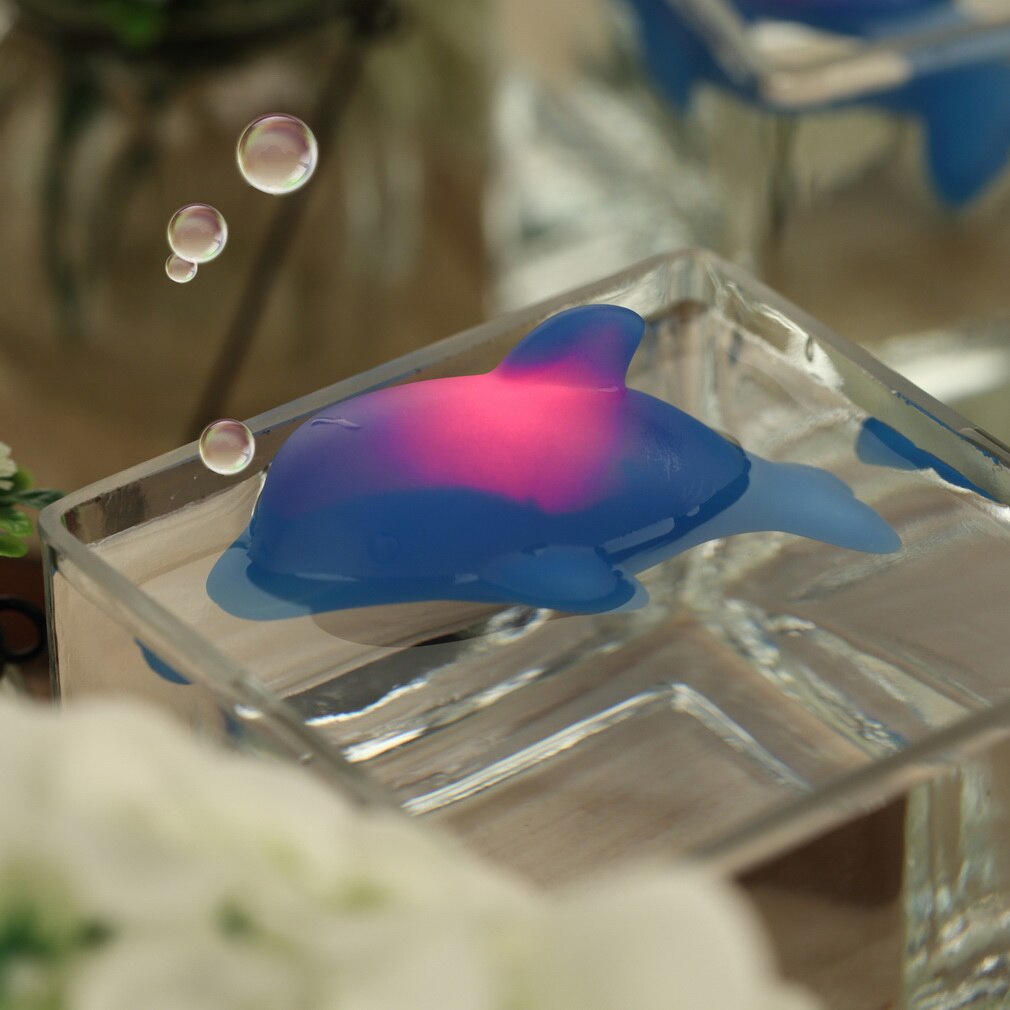Popular Baby Kids Bath LED Dolphin Light Lamp Love... – Grandado