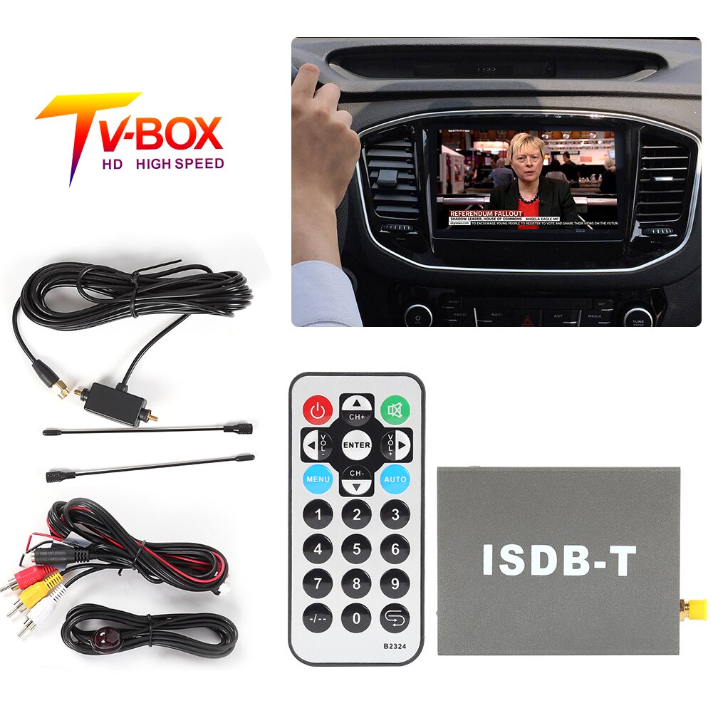 T502 ISDB-T Auto Digital TV Box One Seg SDTV Empfä... – Vicedeal