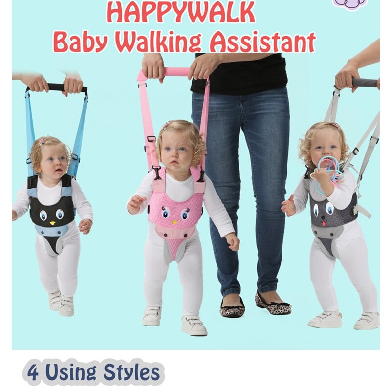 Cartoon Dier Baby Wandelen Harness Handheld Kids W... – Vicedeal