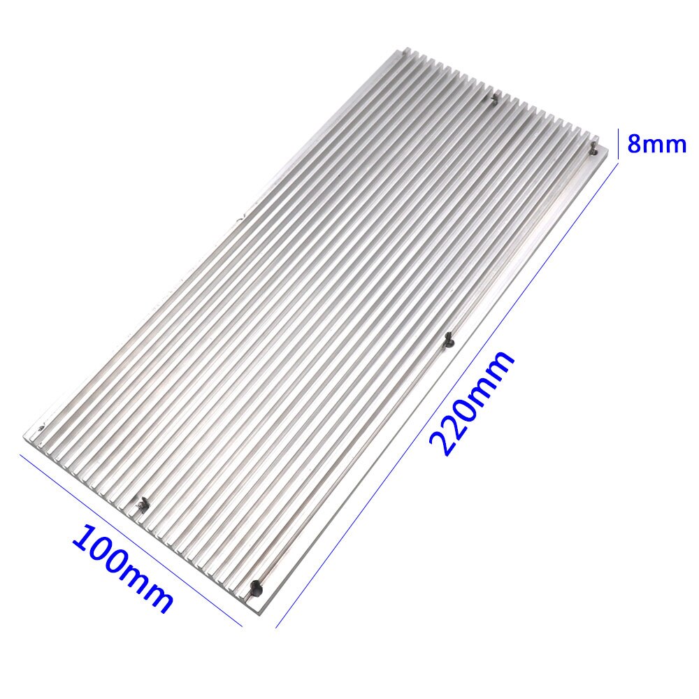 220x100x8mm Big Heatsink Aluminum Cooling Board fo... – Vicedeal