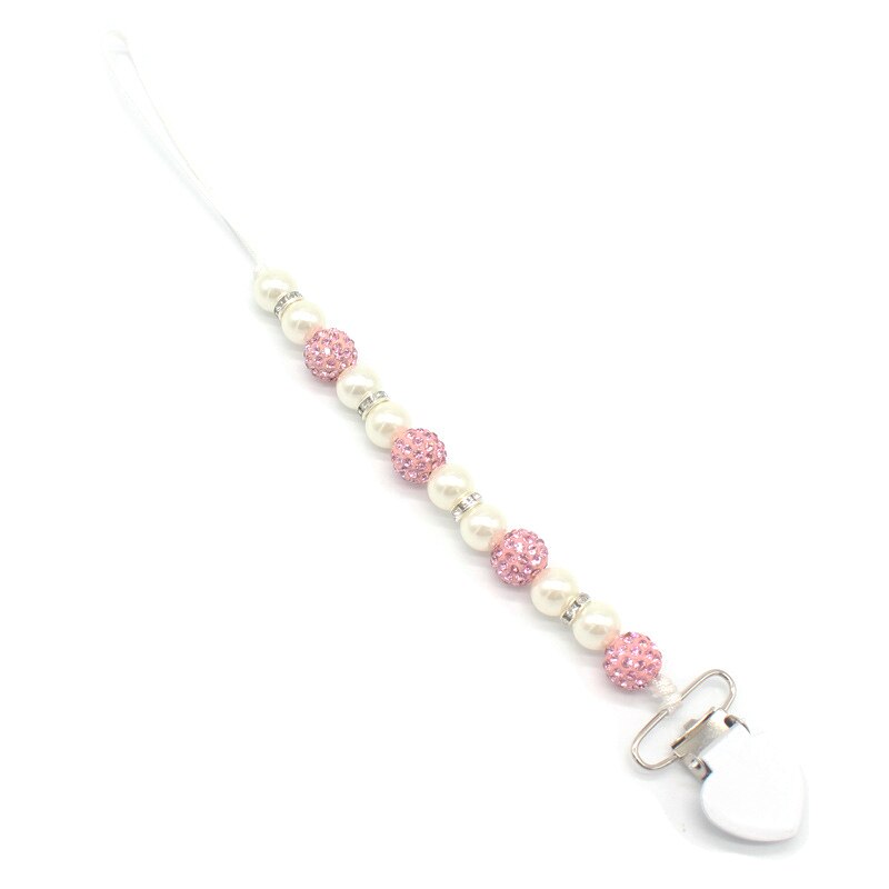 Baby Fopspeen Clip Jongen Meisje Kristal Plastic K... – Grandado