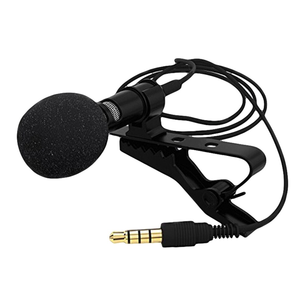3.5mm Universal Lapel Clip Condenser Microphone Wi... – Grandado