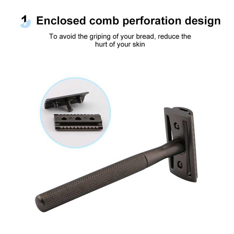 Razor Men's Double Edge Razor Classic Manual S... – Vicedeal