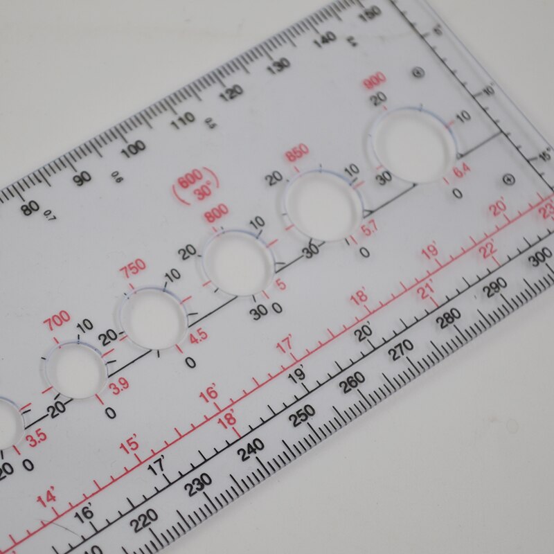 Vector ruler X-7/X-8 flight ruler Multi-function n... – Grandado