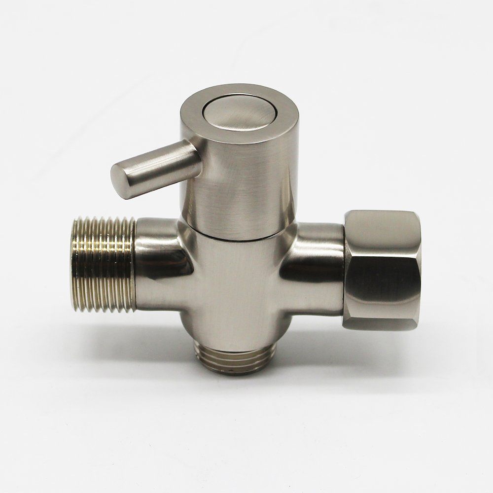 Brass 7 8 T Adapter With Shut Off Valve 3 Way Tee Grandado