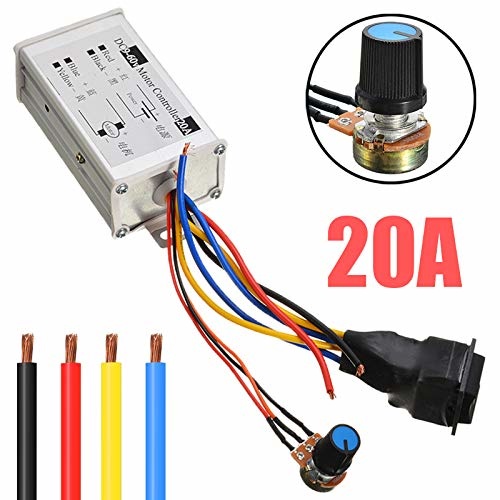 DC Motor controller 1200W 20A 9v12v24v36v48v60v bl... – Grandado