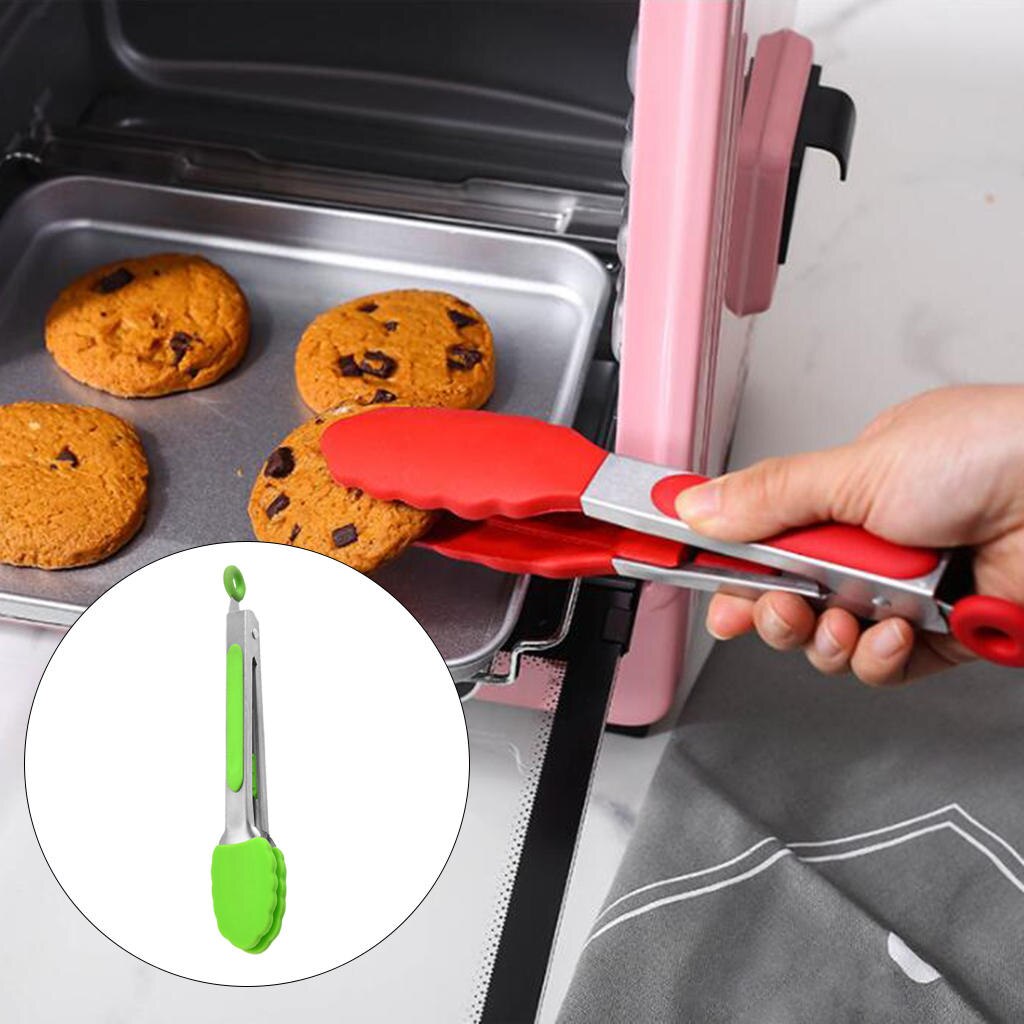 Premium Food Tongs with Silicone Tips Grilling Bre... – Vicedeal