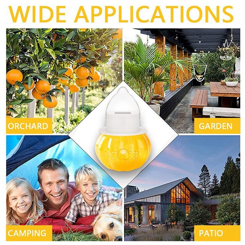 Wasp Trap Outdoor - Solar Powered Wasp Killer for ... – Grandado