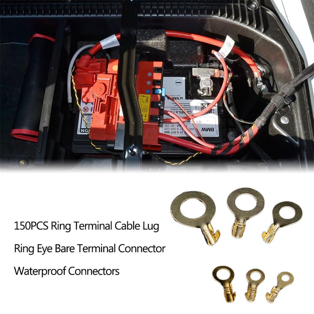 150PCS Ring Terminal Cable Lug Ring Multi-function... – Grandado