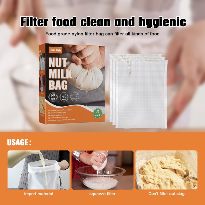 Reusable All Purpose Food Strainers Food Grade BPA... – Vicedeal