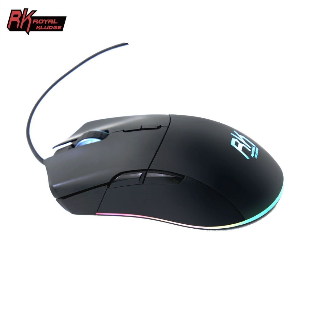 Royal Kludge RK168 WIred Gaming Mouse with RGB Bac... – Grandado