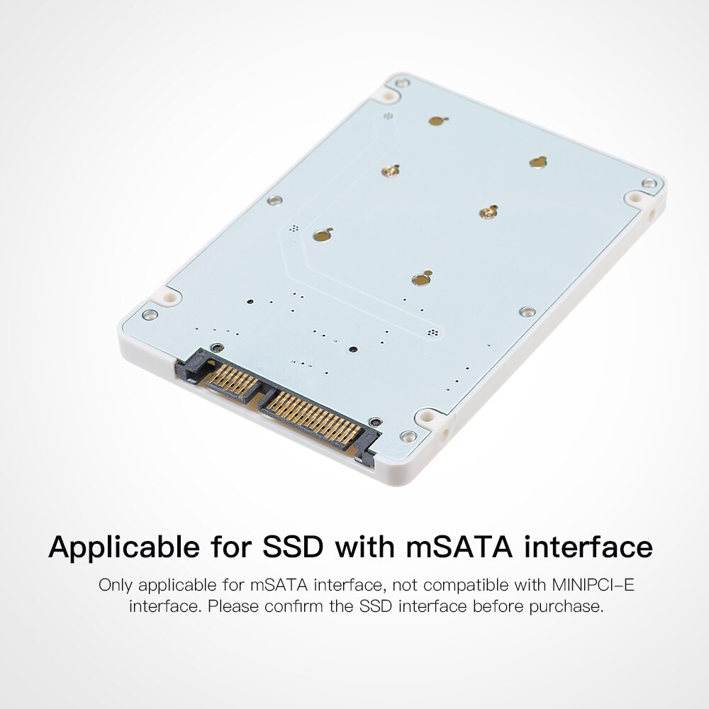 Msata Naar Sata Ssd Behuizing Msata 2.5 Sata Adapt... – Grandado