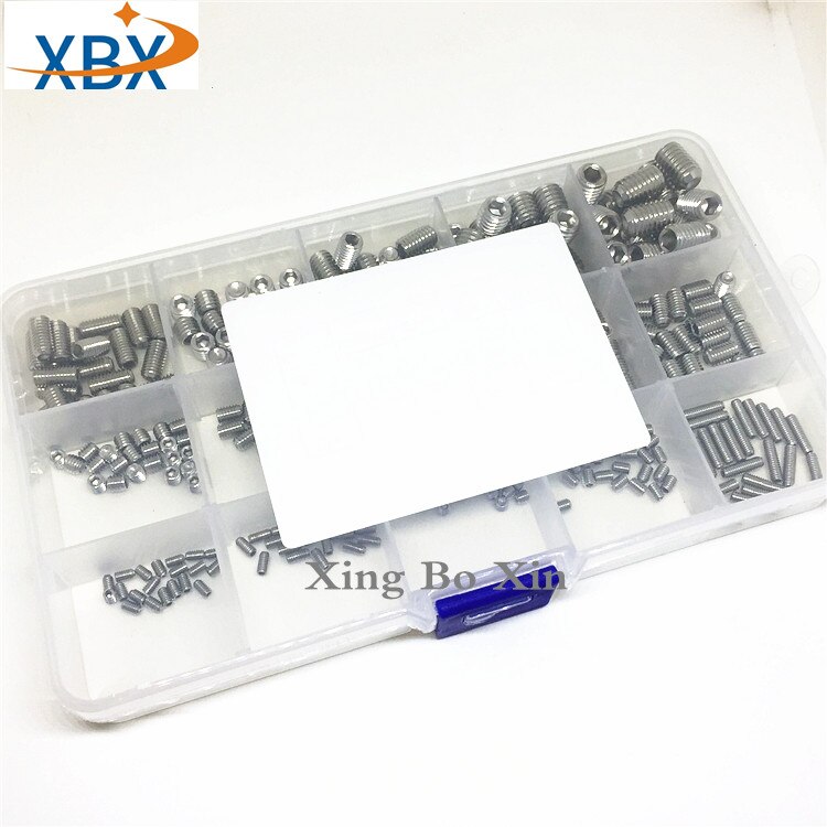 300pcs Hex Socket Set 304 Stainless Steel M2.5 M3 ... – Grandado