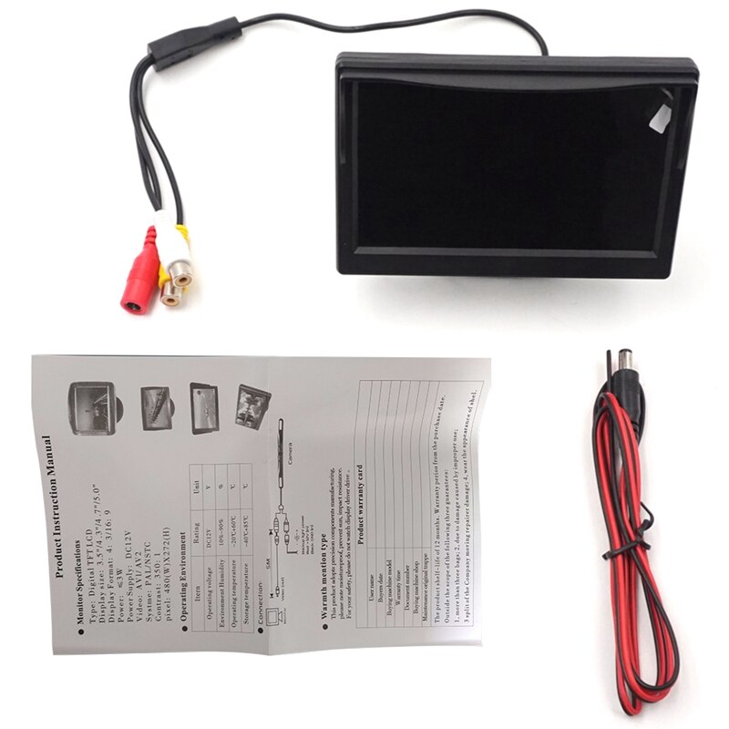 5 Inch Car Rear View Monitor Screen, universele Tf... – Vicedeal