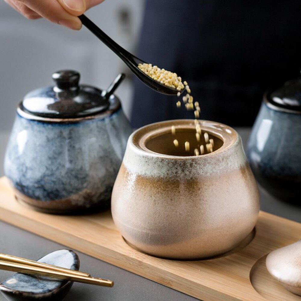 1pc Ceramic Salt Bottles for Kitchen Restaurant Ho... – Grandado