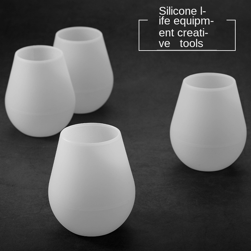 Silicone Luminous Red Wine Glass Portable Folding ... – Vicedeal