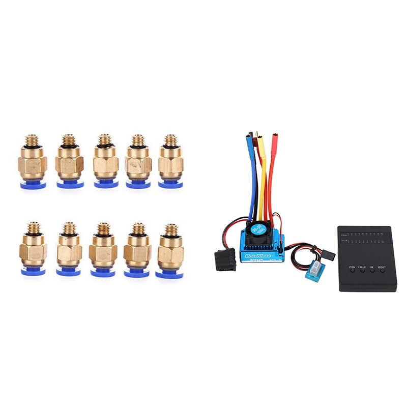 GTBL 10 Pcs PC4-M6 Pneumatic Air Straight Quick Fi... – Vicedeal