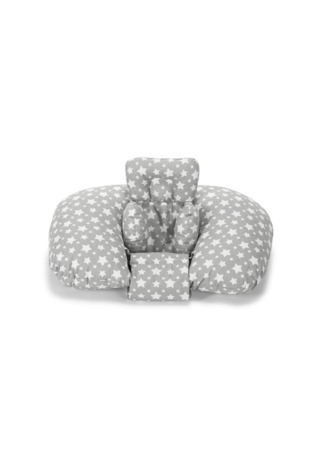 Multifunctional Baby Cushion Gray Star – Vicedeal