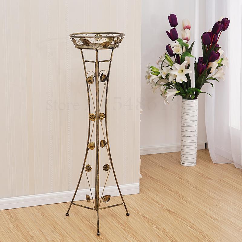 European iron art super high flower stand floor fl... – Grandado