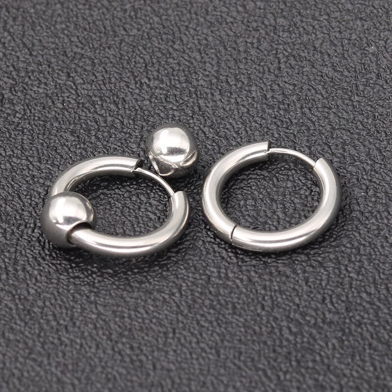 2 Pc Rvs Kleine Hoop Earring Voor Mannen Oor Ring ... – Vicedeal