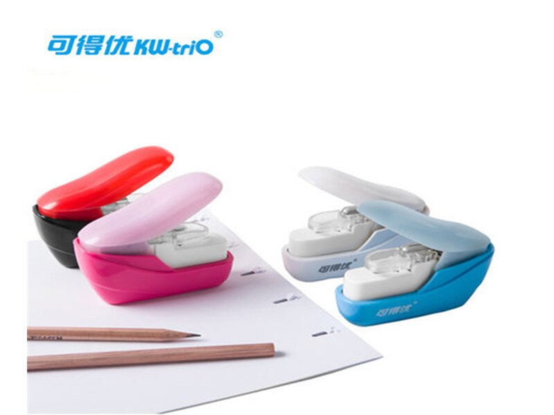 Office needleless stapler student supplies hand he... – Vicedeal