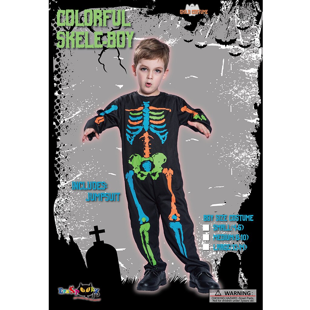 Kids Boys Halloween Carnival Purim Costume Colorfu... – Vicedeal