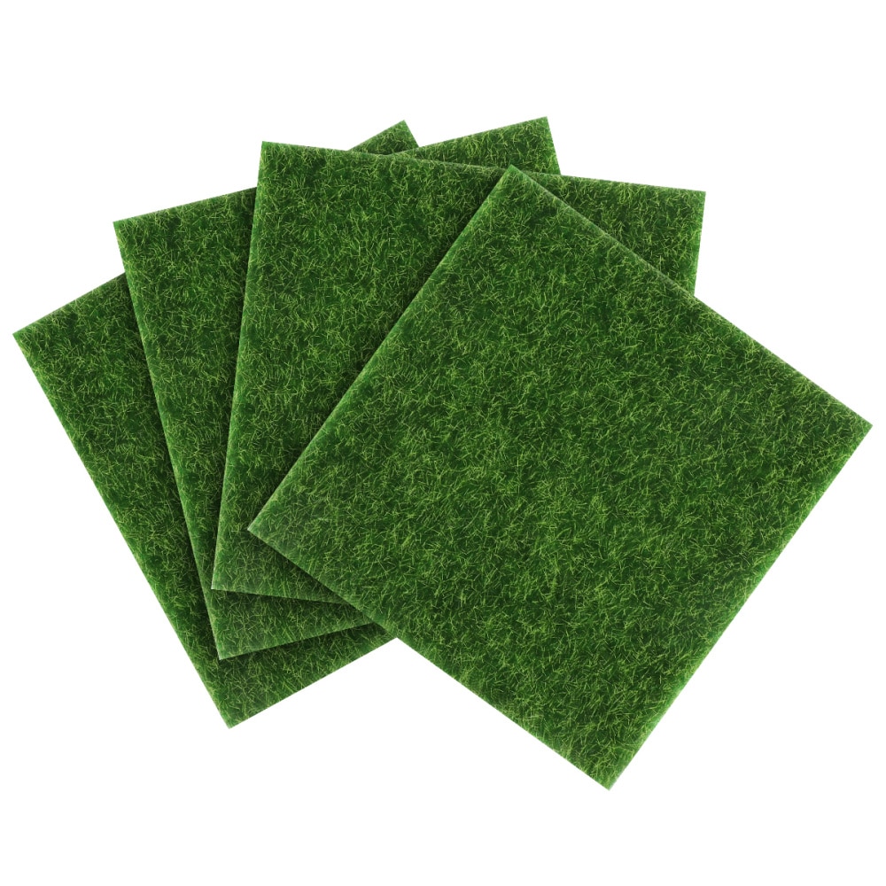 Turf Grass Toy Lifelike Grass Artificial Grass Fairy Garden Grass ...