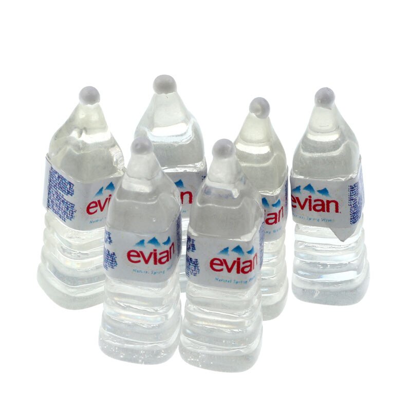 20Pcs Clear Square/Round Resin Bottle Cabochon Fla... – Grandado