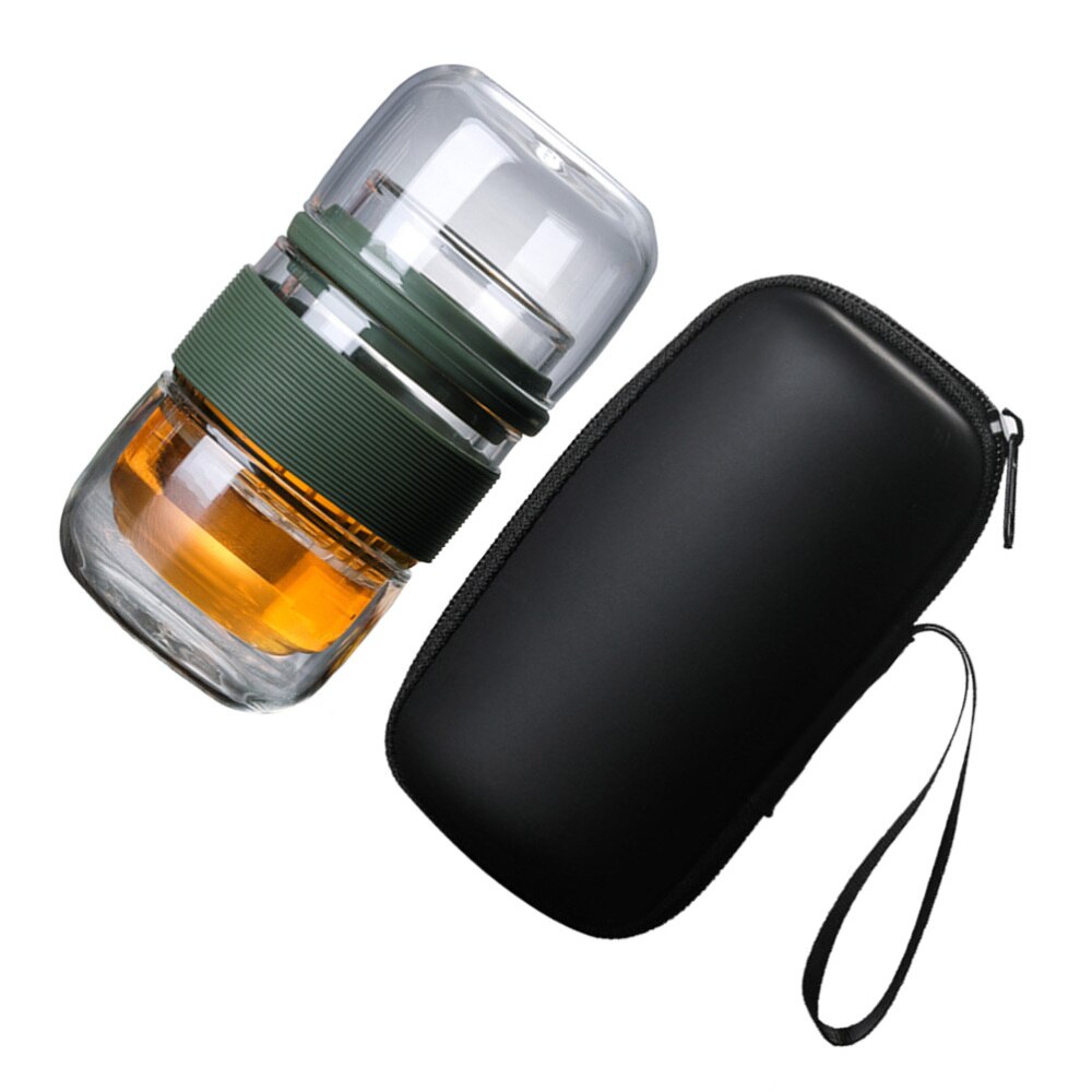 All-in-One Travel Tea Set Portable Glass Tea Set w... – Grandado