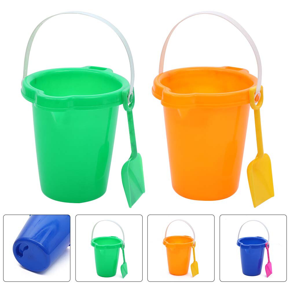 2Pcs Portable and Lovely Sand Buckets Small Sand B... – Vicedeal