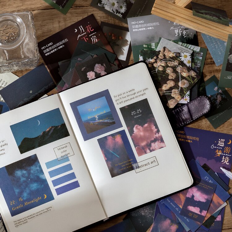 40pcs/set INS Travel Sticker Journal Decorative St... – Grandado