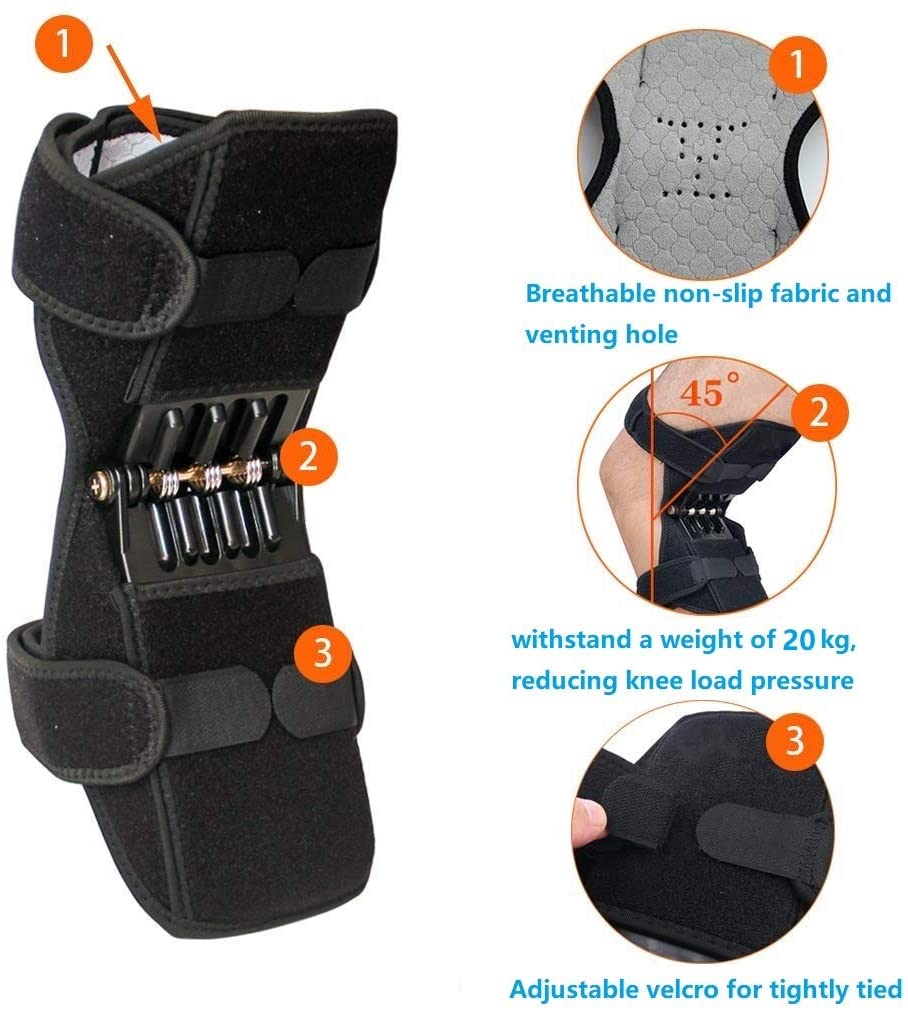 1/2 Pcs Joint Power Support Knee Pads Knee Protect... – Vicedeal