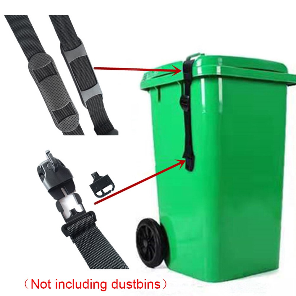 Adjustable Belt Garbage Lock Rope Bin Strap Preven... – Grandado